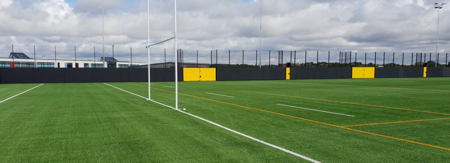 Rugby Pitch Padding - Sheffield Hallam University - Apex Safety Padding